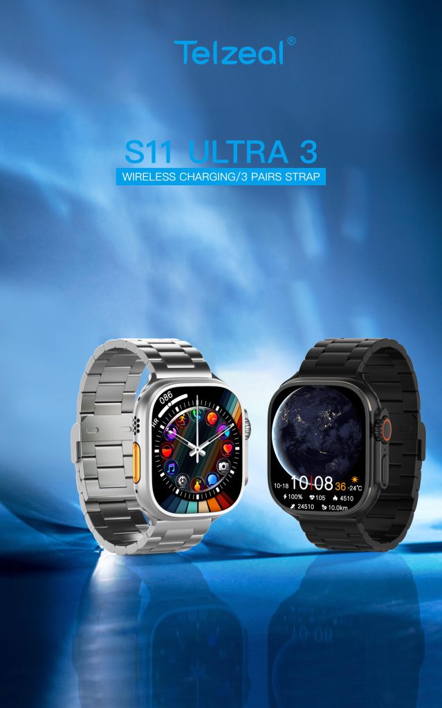 ساعت هوشمند تلزیل telzeal s11 ultra 3 - جانبیاتو