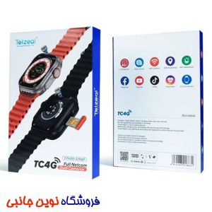 ساعت هوشمند Telzeal مدل TC4G سیم کارت خور 64 گیگ حافظه داخلی 4 گیگ رم 2 دوربین و 3 بند | Telzeal ...