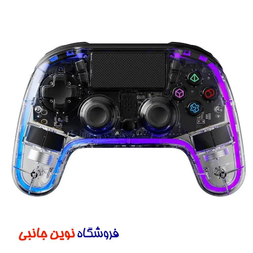 دسته بازی گیمینگ پرودو مدل PDX629 ا Porodo PDX629 Gaming Crystal Shell ...